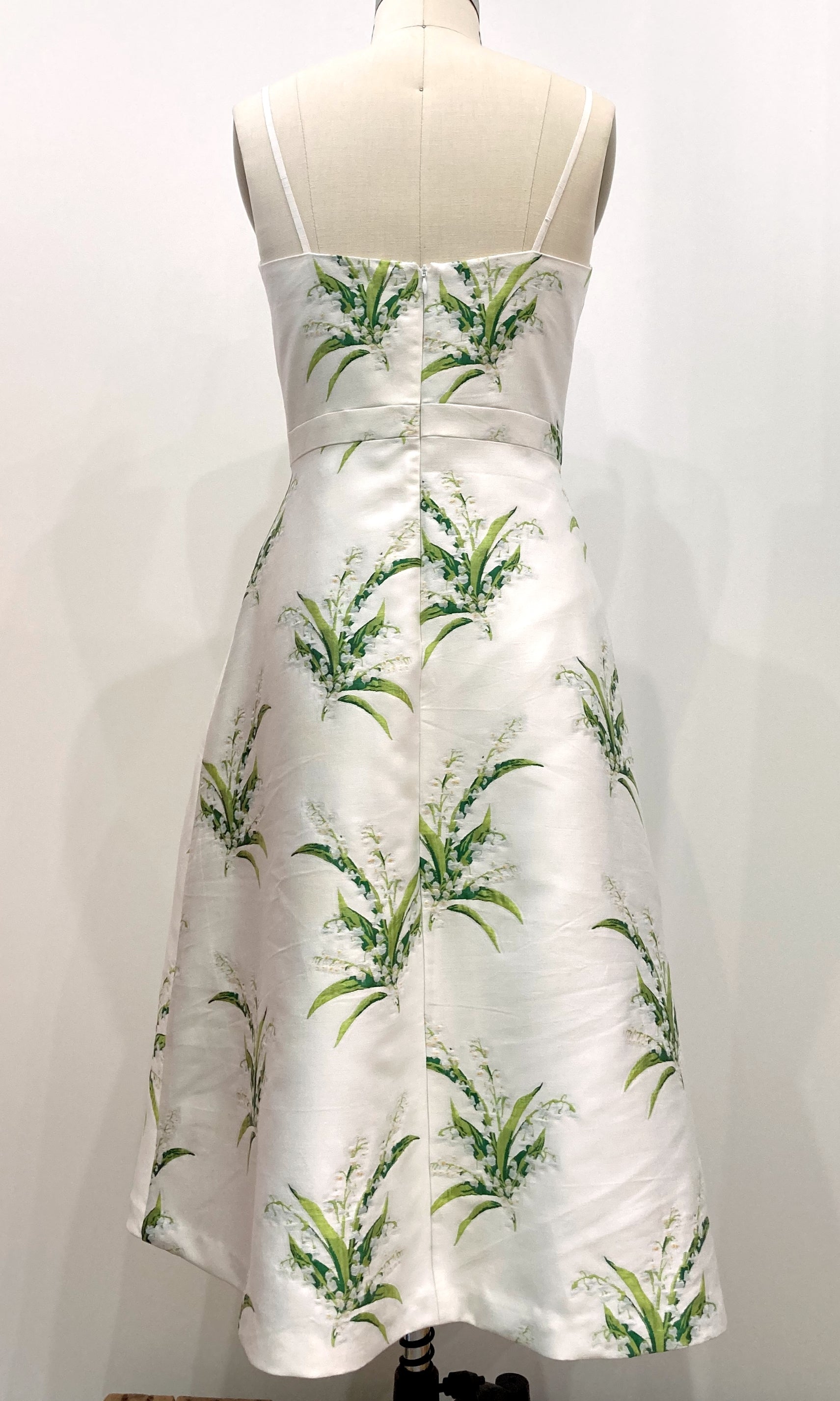 Floral Jacquard Tea-length Sundress, size Medium – Kimera